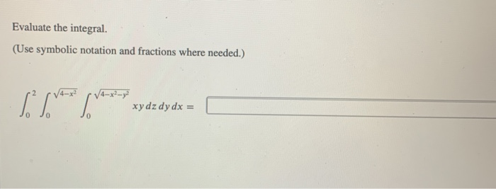 Solved Describe the domain of integration of the integral. 2 | Chegg.com