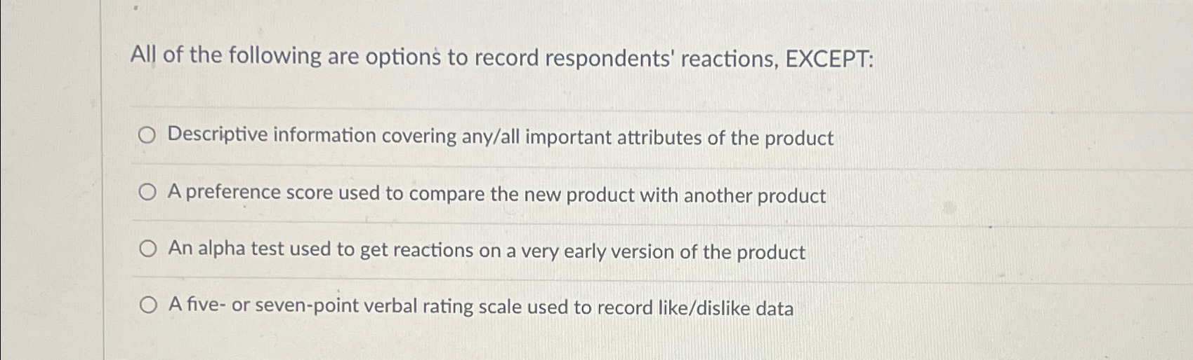 Solved All of the following are options to record | Chegg.com