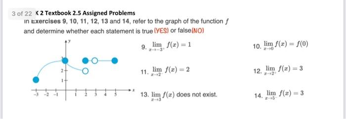 Solved 3 of 22 K 2 Textbook 2.5 Assigned Problems In | Chegg.com