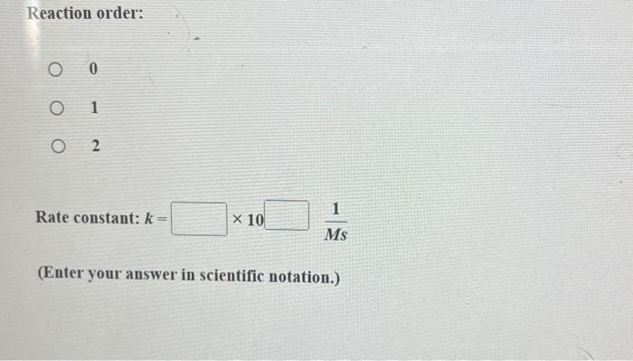 Solved to the equation 2ClO(g)→Cl2( g)+O2( g) From the | Chegg.com