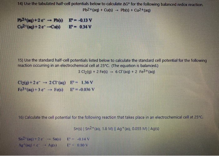 Solved 11) Write the shorthand cell notation that represents | Chegg.com