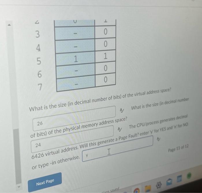 Solved Consider the virtual address space of 64MB, a | Chegg.com
