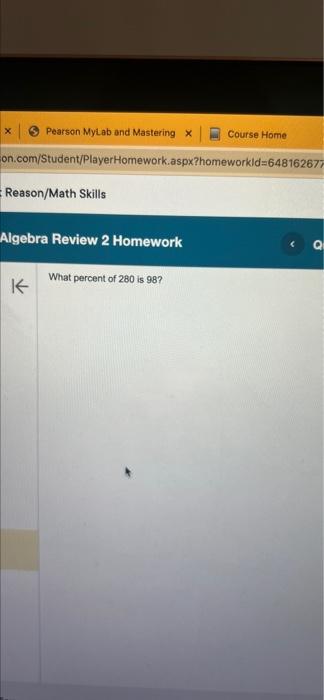 Solved x → Pearson MyLab and Mastering X × | | Chegg.com