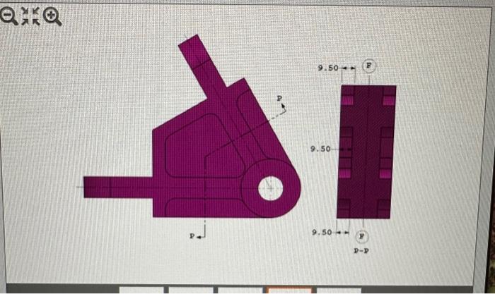 Solved B40402: Basic Part - Step 2 - (Radial Swing Block) | Chegg.com