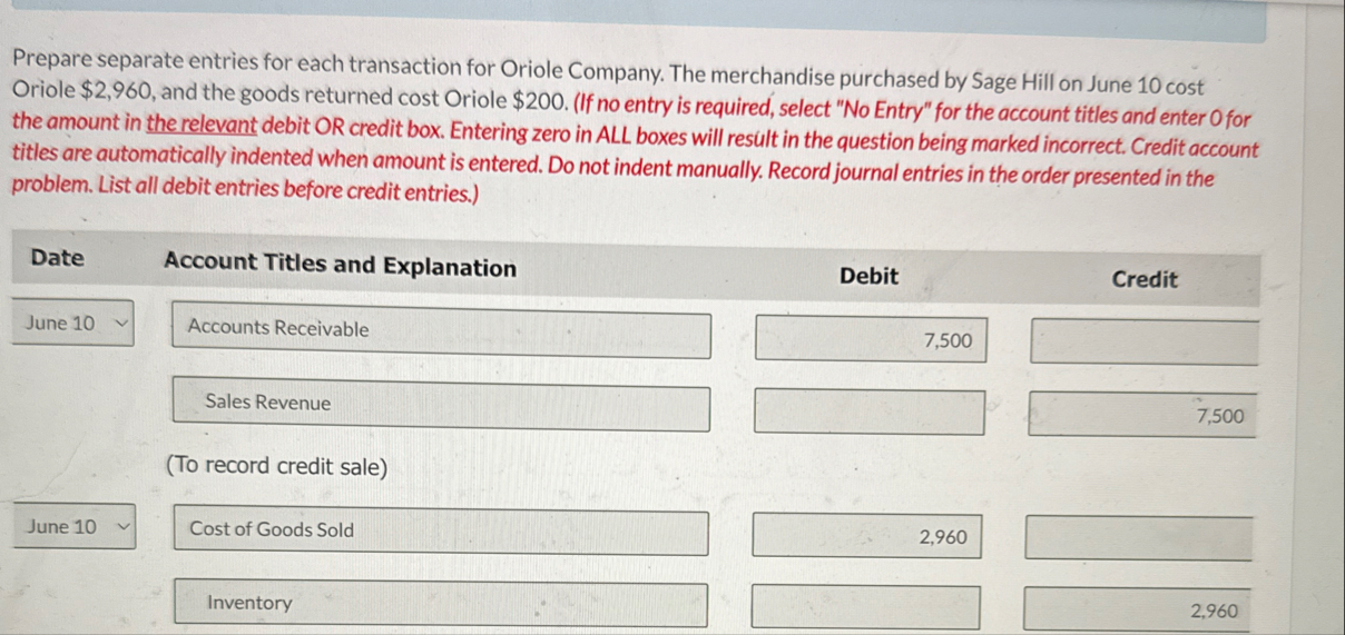 Prepare separate entries for each transaction for | Chegg.com