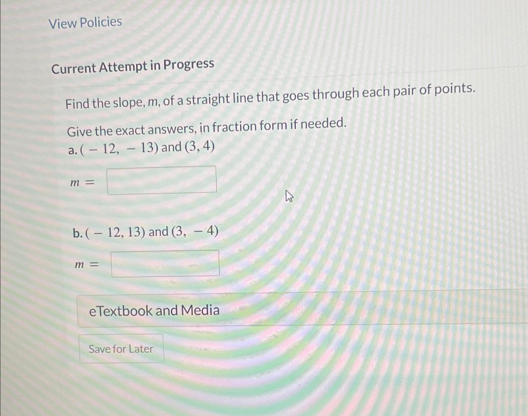 Solved View PoliciesCurrent Attempt in ProgressFind the | Chegg.com