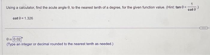 Solved confused on how to convert into forms of tangent and | Chegg.com