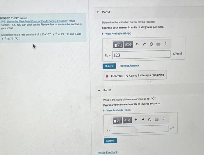 Solved MISSED THIS? Walch WWE Uning the Ting Poibt Form, of | Chegg.com