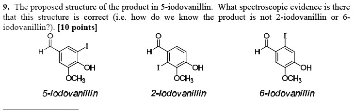 The proposed structure of the product in | Chegg.com