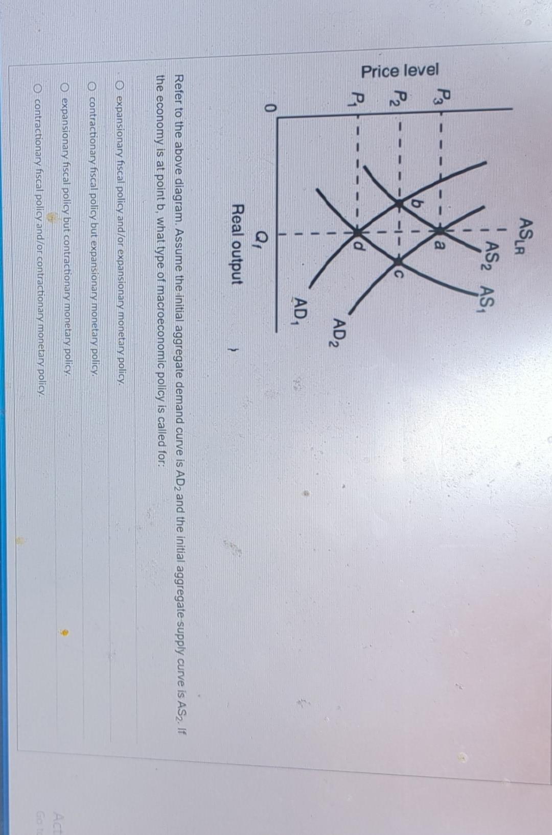 Solved Refer to the above diagram. Assume the initial | Chegg.com