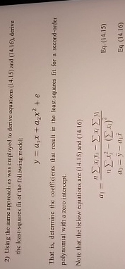 Solved Using the same approach as was employed to derive | Chegg.com