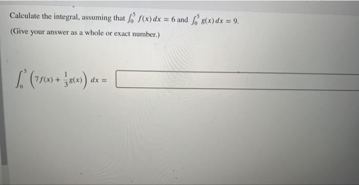 Solved Evaluate the integral. ∫−11(7u6−u2+8u)du (Express | Chegg.com