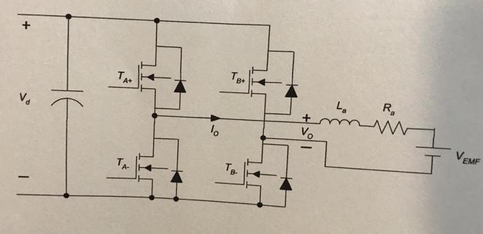 Solved 4. Simulate the full-bridge DC/DC converter shown | Chegg.com