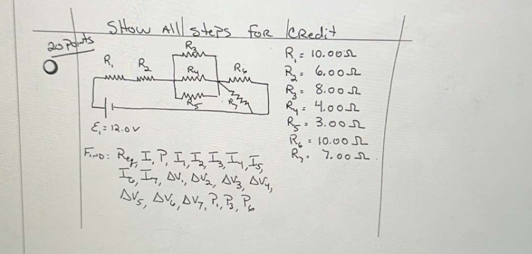 Solved Steps for And how to slove Please show work | Chegg.com