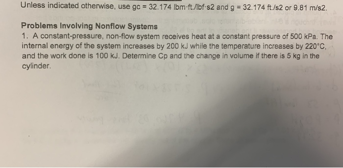 Solved Unless indicated otherwise, use gc = 32.174 | Chegg.com
