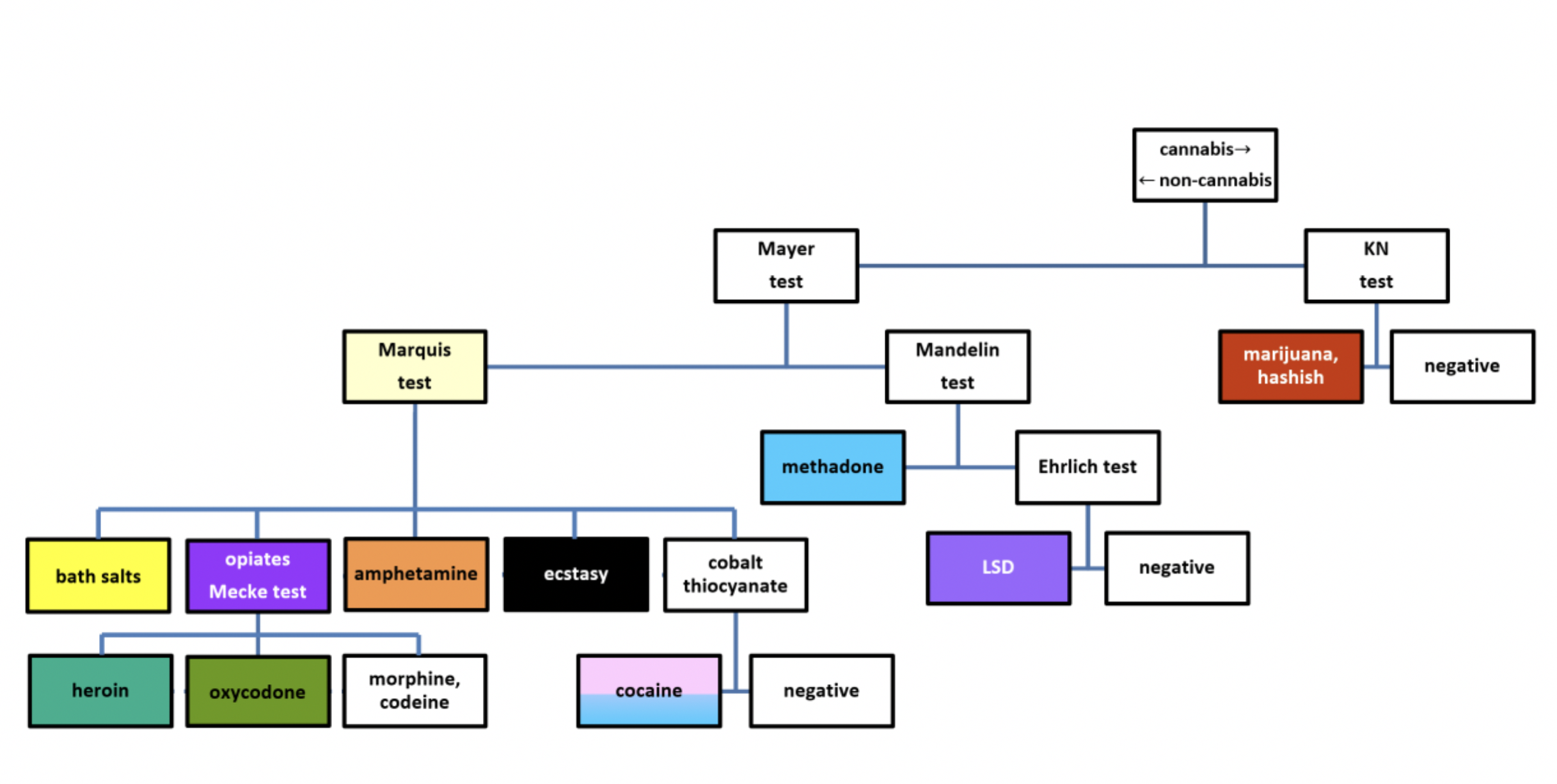 Use the flowchart of presumptive tests to indicate | Chegg.com