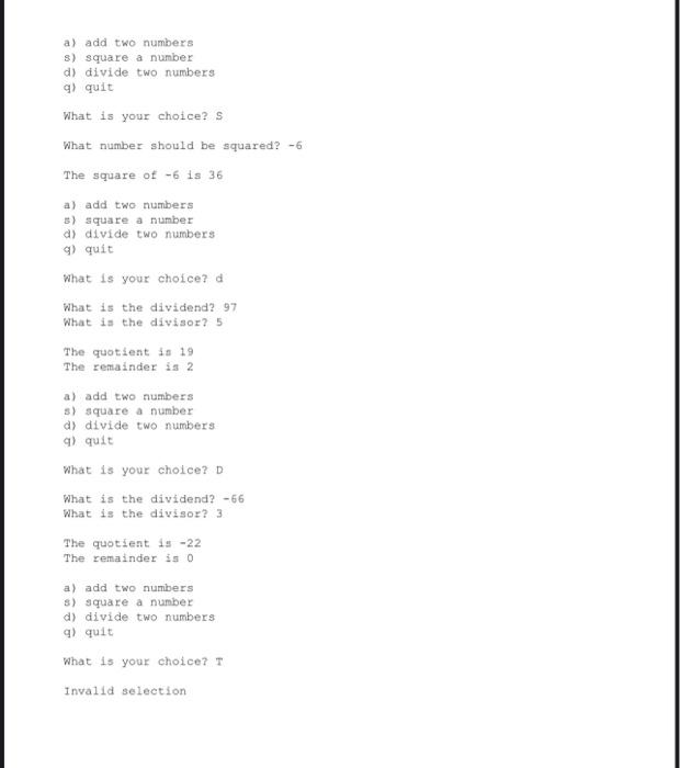 Solved Overview For this recitation project, write a program | Chegg.com