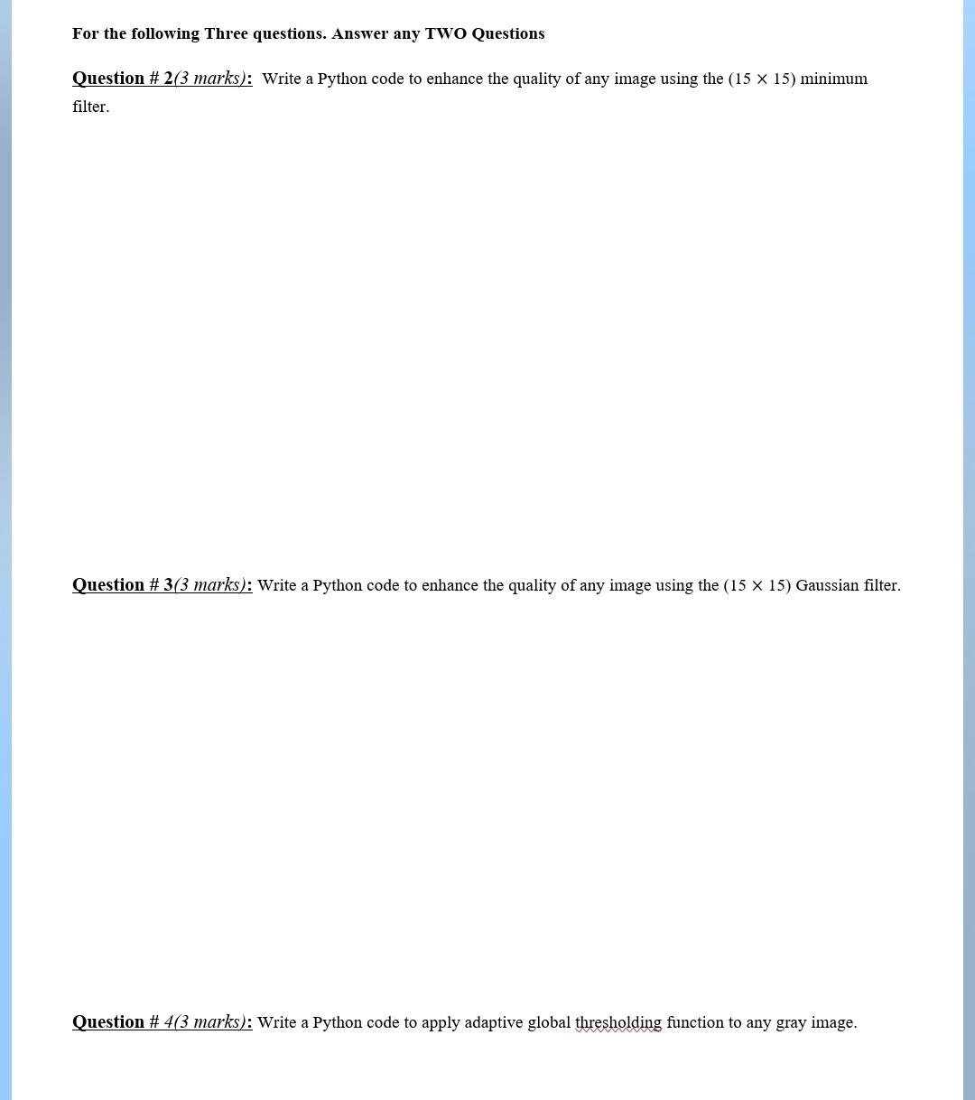Solved Question \# 1(5 marks ) : Choose the correct answer: | Chegg.com