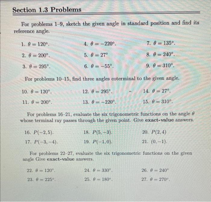 Solved - #10,11, 15 - for each, draw the terminal side of | Chegg.com