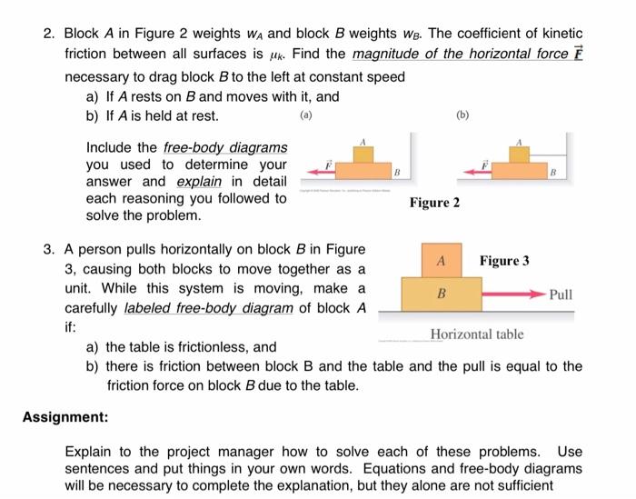 Solved Physics Assignment: Newton's Laws of Motion (Informal | Chegg.com