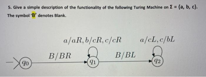 Solved There is no accept state. The machine does a | Chegg.com