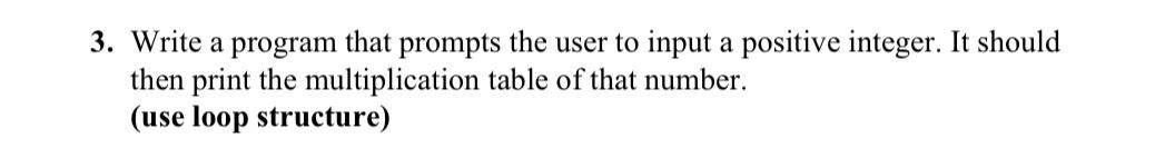 Solved Write a program that prompts the user to input a | Chegg.com