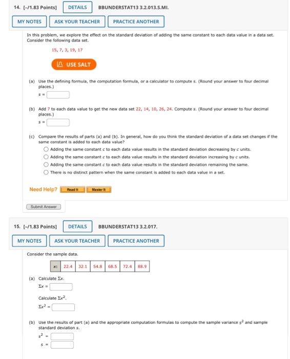 Solved In this probiem, we explore the effect on the | Chegg.com