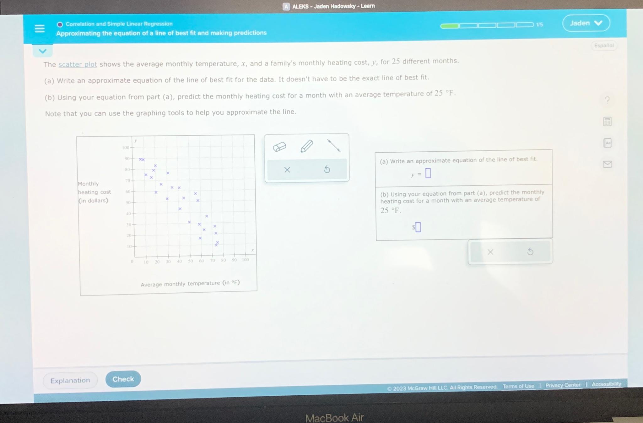 Solved Correlation and Simple Linear RegressionApproximating | Chegg.com