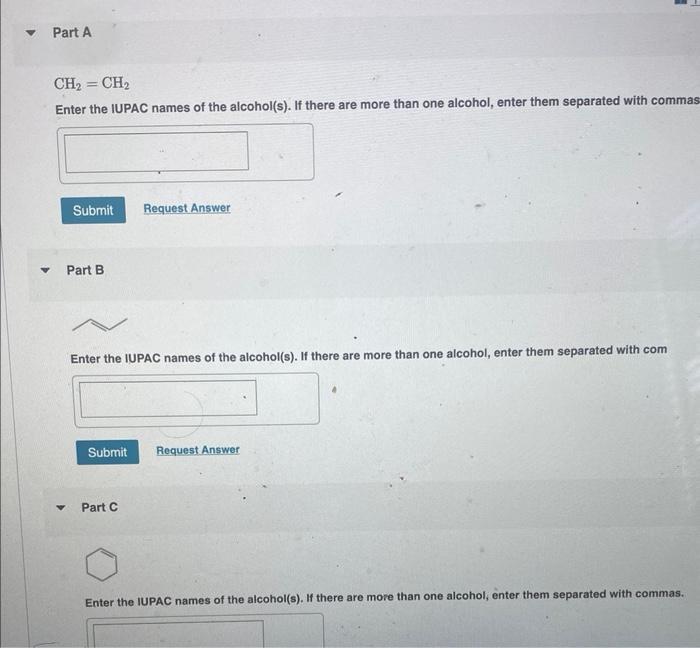 Spell out the IUPAC name of the | Chegg.com