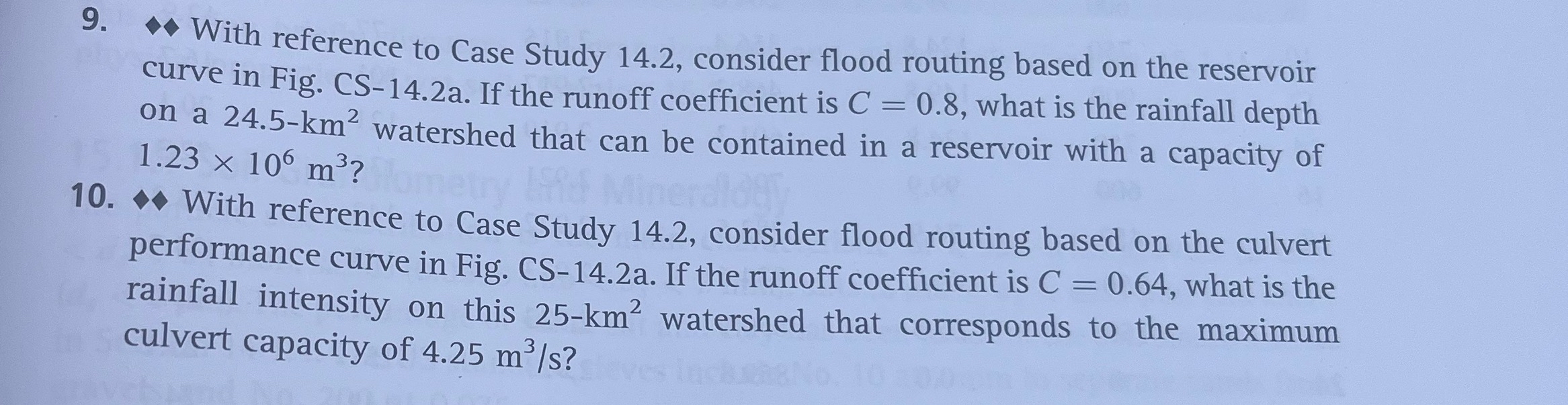 Solved With reference to Case Study 14.2, ﻿consider flood | Chegg.com