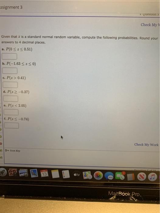 Solved ssignment 3 Vuestions Check My 1 Given that is a | Chegg.com