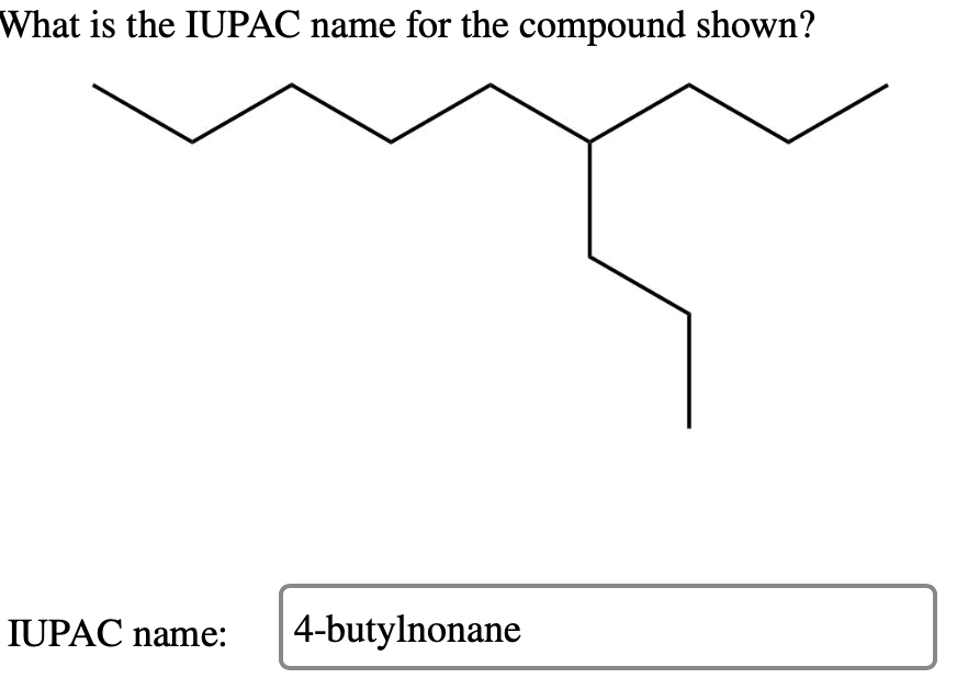 [Solved]: What is the IUPAC name for the compound shown? IU