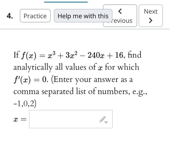 Solved Find the derivative of y=z11+5z1. dzdy=Find the | Chegg.com