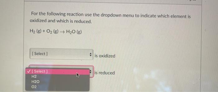 Solved Use the dropdowns to answer the following questions | Chegg.com