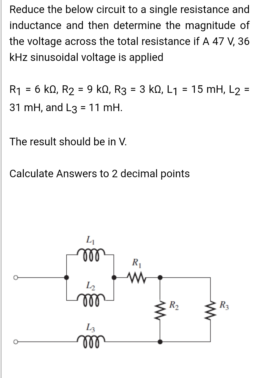 Solved Reduce the below circuit to a single resistance and | Chegg.com