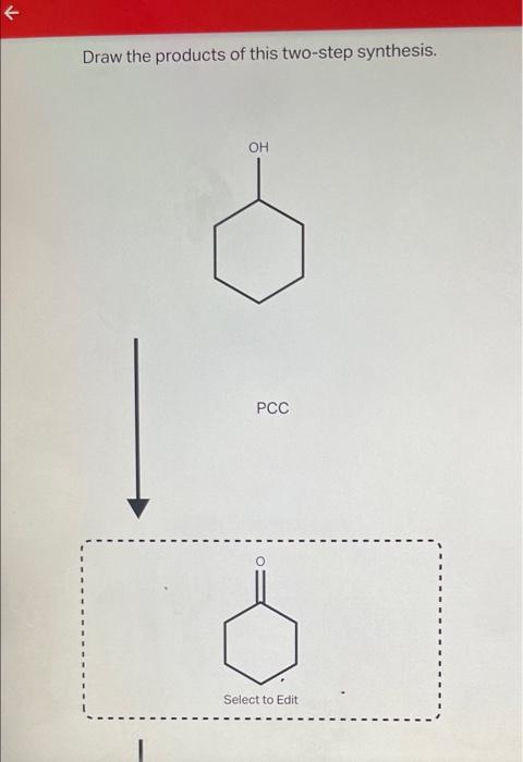 Solved Draw the products of this two-step synthesis. Br2 | Chegg.com