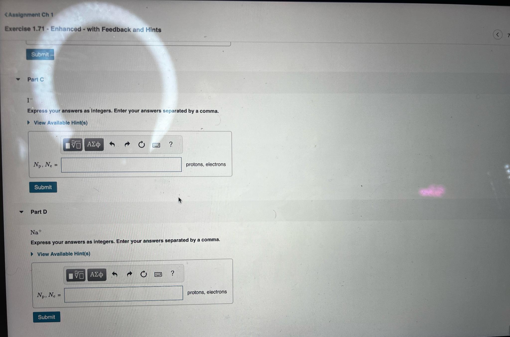 Solved CAssignment Ch 1Exercise 1.71 - ﻿Enhanced - ﻿with | Chegg.com
