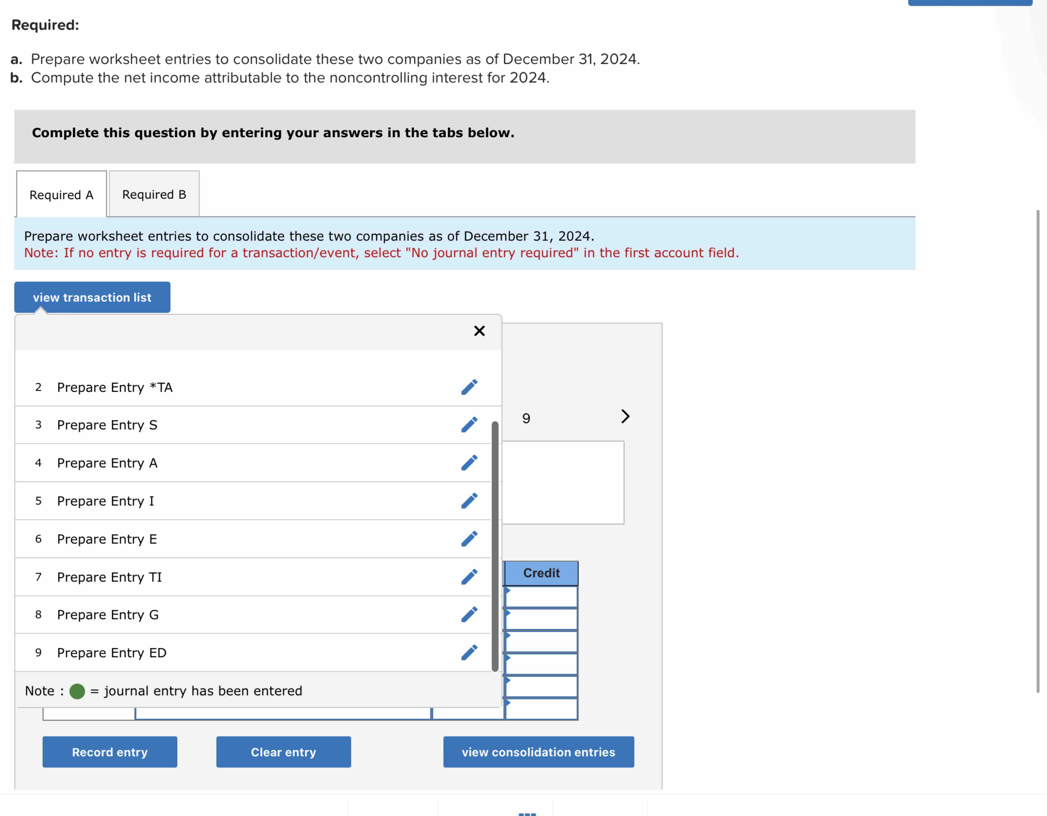 Solved Please make sure to compelte both parts, thank you! | Chegg.com