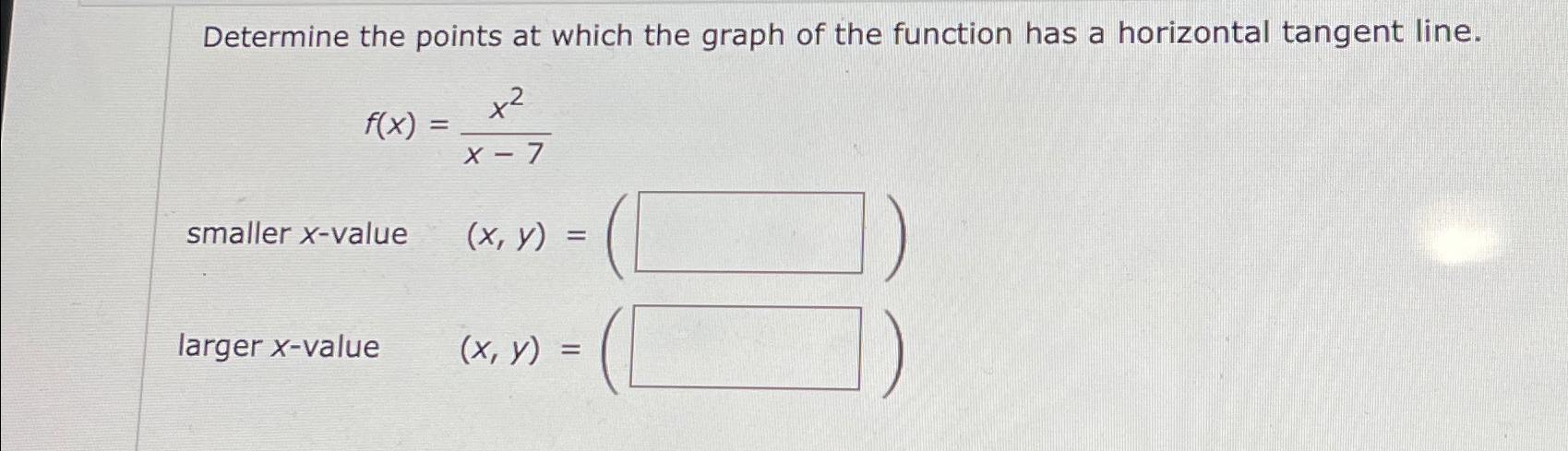 Solved Determine the points at which the graph of the | Chegg.com