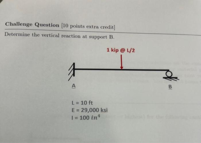 Solved Challenge Question [10 points extra credit] Determine | Chegg.com