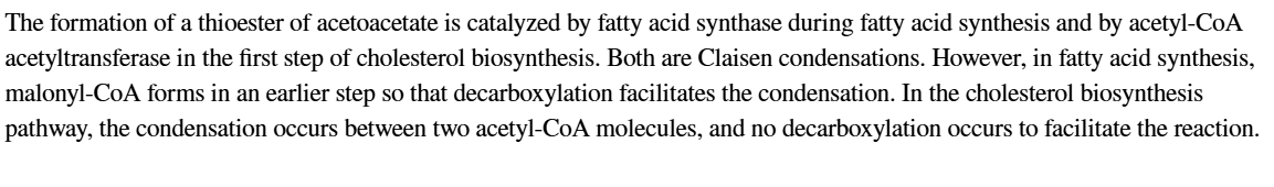 Solved The formation of a thioester of acetoacetate is | Chegg.com