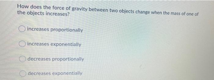 Solved How does the gravitational force the Earth exerts on | Chegg.com