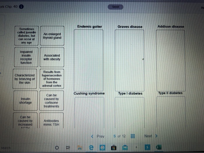 Solved classify the following causes and symptoms according | Chegg.com