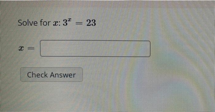 Solved Solve for z: 37 23 C = Check Answer | Chegg.com