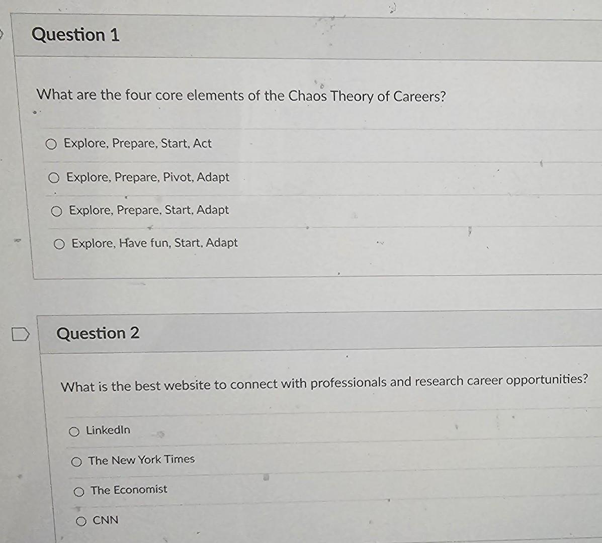 Solved What are the four core elements of the Chaos Theory | Chegg.com