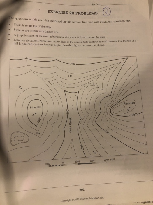 Solved 9. What is the "local relief of this landscape (the | Chegg.com
