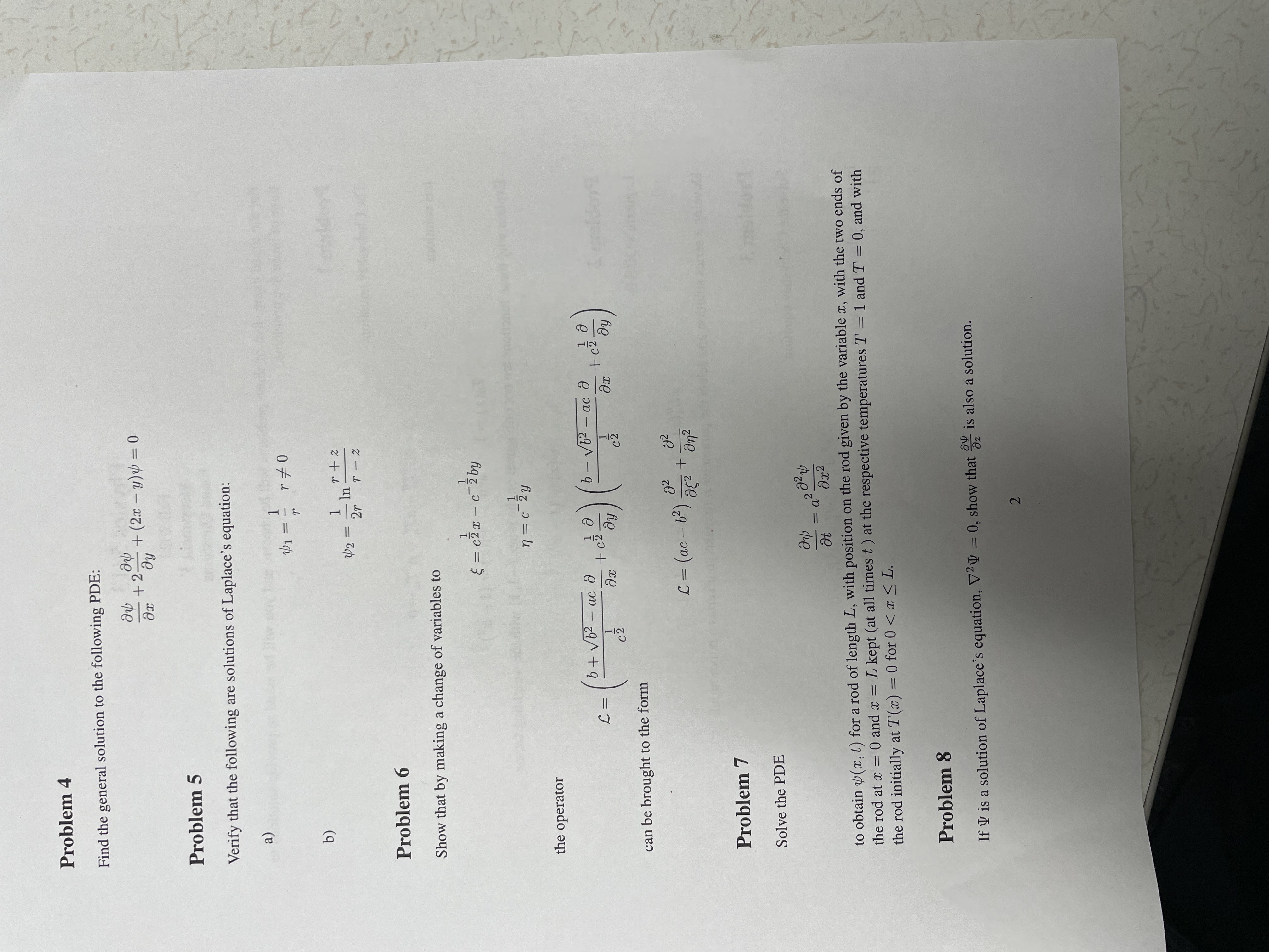 Solved Problem 4Find the general solution to the following | Chegg.com Solved Problem 4Find the general solution to the following | Chegg.com