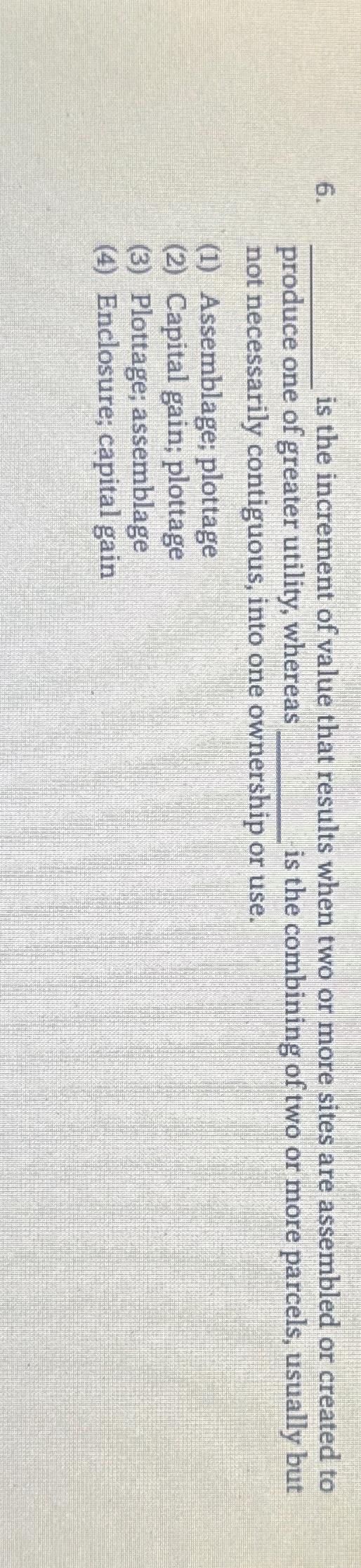 Solved is the increment of value that results when two or | Chegg.com