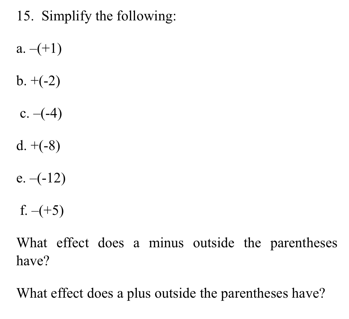 Solved Simplify the | Chegg.com