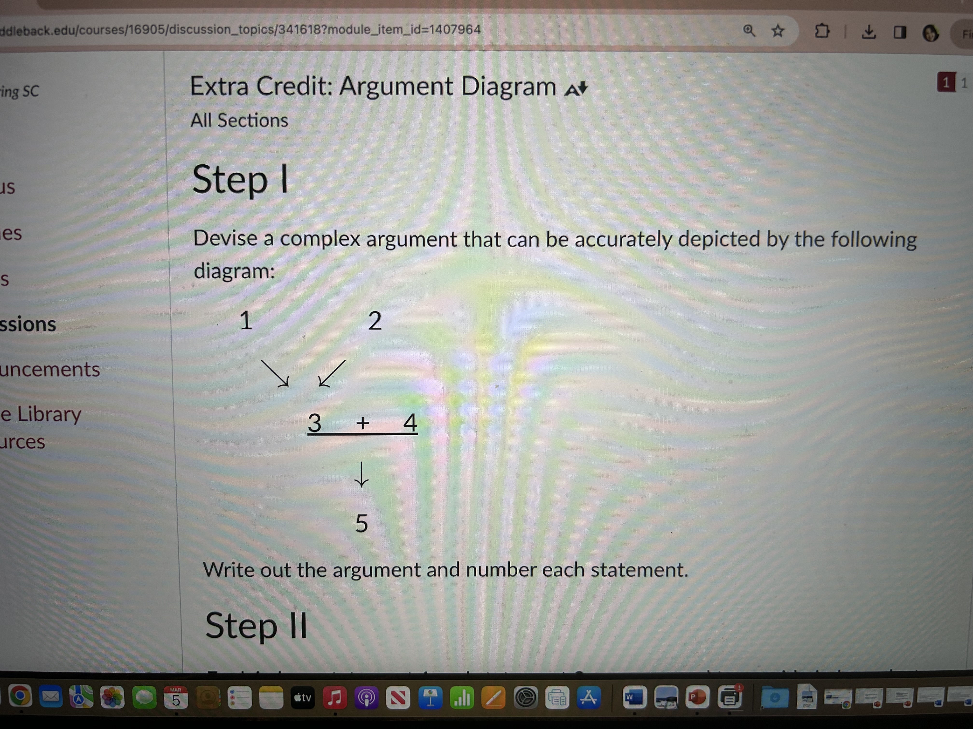 I need to create an argument diagram with the | Chegg.com